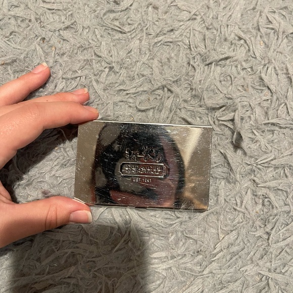 Coach | Accessories | Coachvintage Silver Metal Fold Mirror | Poshmark